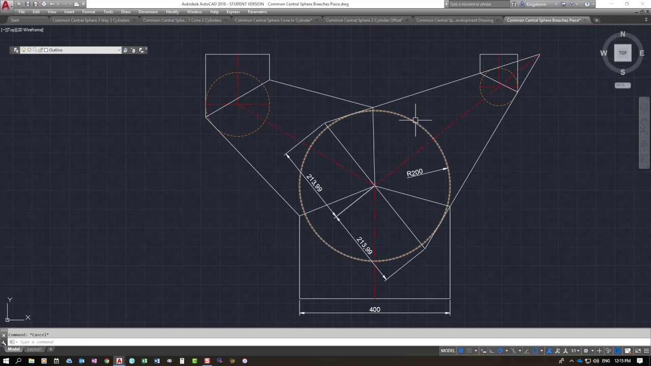 ARA / Te Pukenga: Common Central Sphere for Joint Lines - YouTube