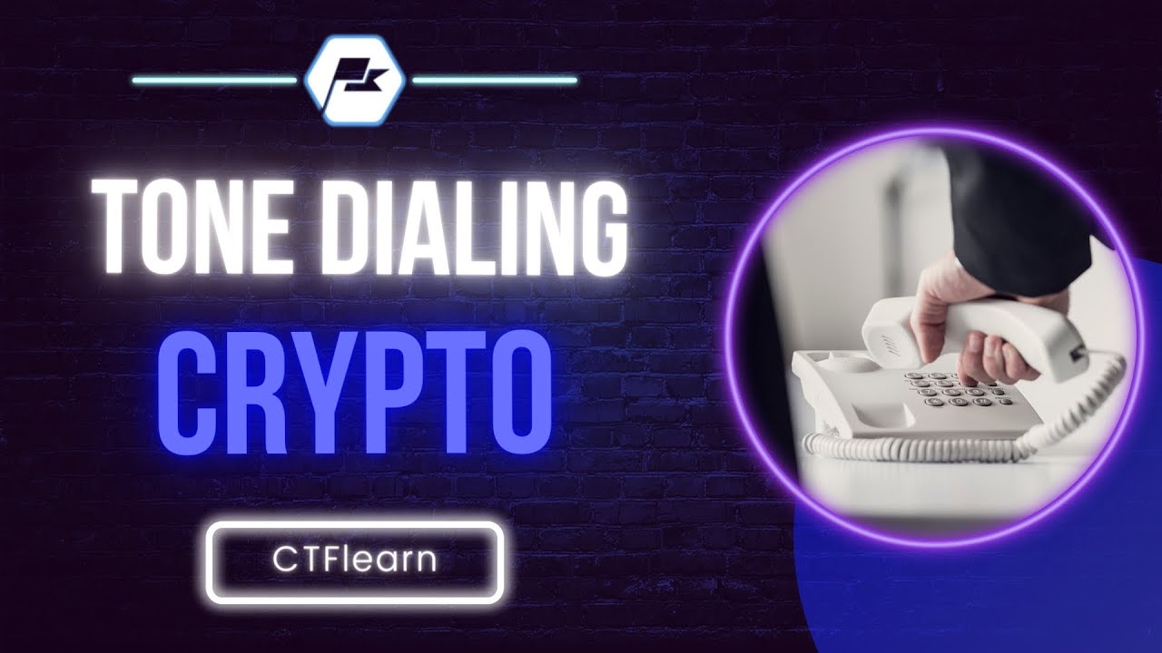 CTFlearn: Tone dialing - YouTube