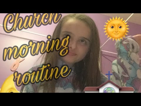 MY CHURCH MORNING ROUTINE - YouTube