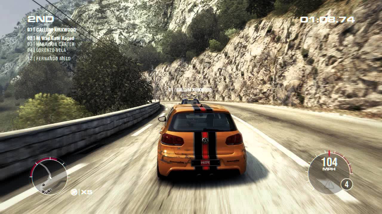 GRID 2 PC Gameplay [HD] - Volkswagen Golf R on Cote D'Azur, Rockstar ...