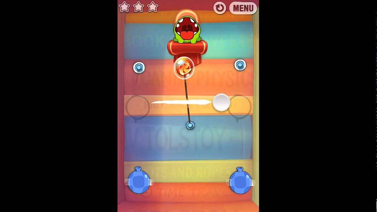 Cut The Rope Experiments Getting Started Walkthrough Level 8 - YouTube