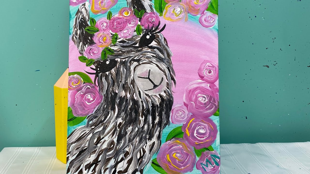 Lama with Roses - YouTube
