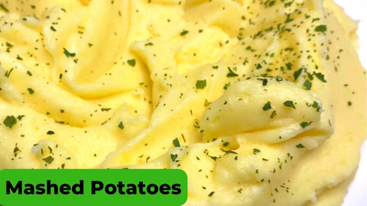 4 Minute Silky Mashed Potatoes | Sharon's Happy Place - YouTube