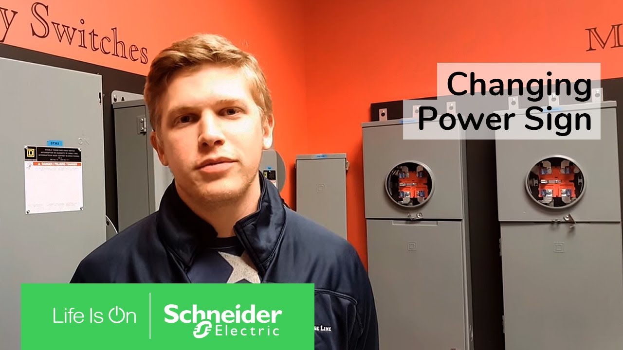 Changing Power Sign on Micrologic Power or Harmonic Trip Unit ...