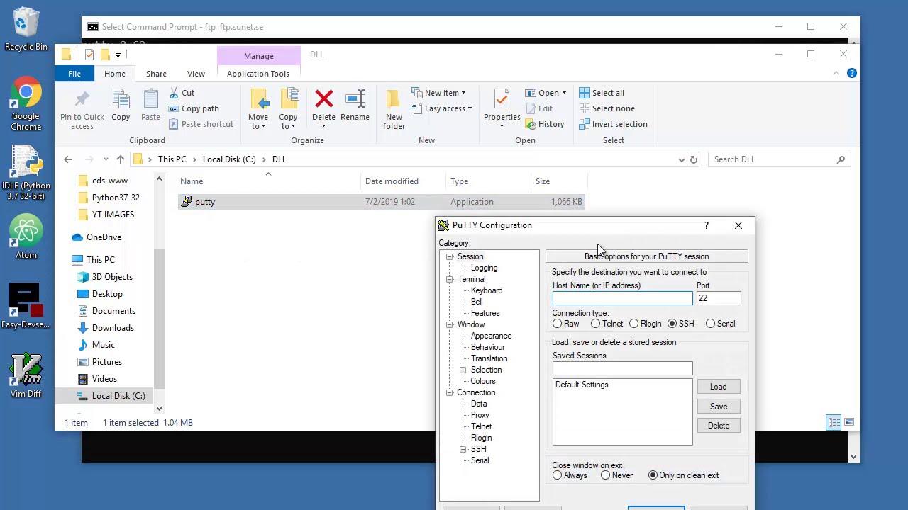 FTP From Command Prompt Login Download YouTube FTP From Command Prompt Login Download YouTube