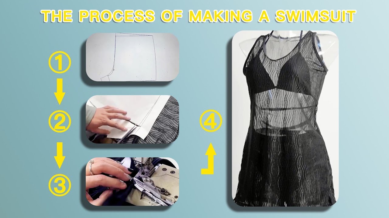 How to Make a One Piece Swimsuit - YouTube