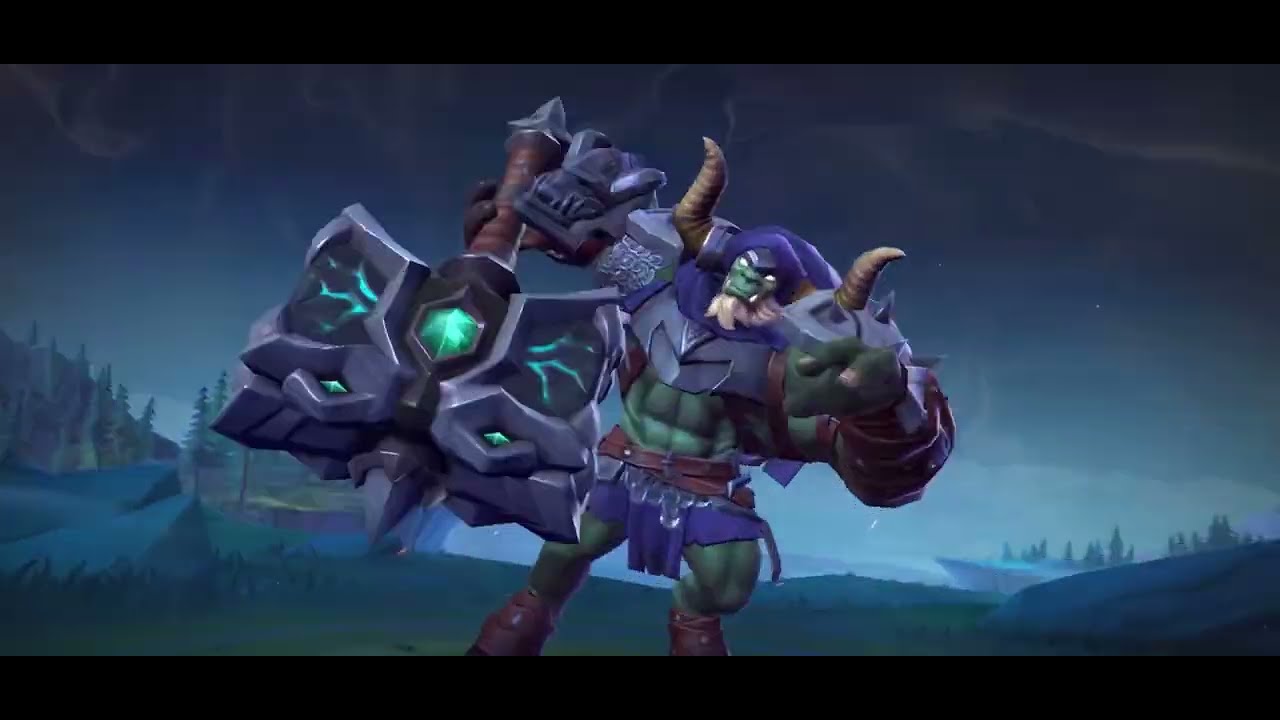 Review Skin Elite Minotaur Sacred Hammer - YouTube