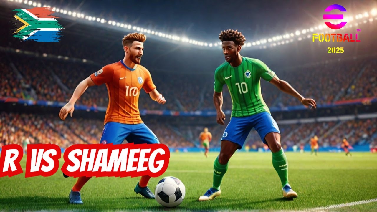 EURO2025 Warm up Match R 🆚 Shameeg | eFootball2025 - YouTube