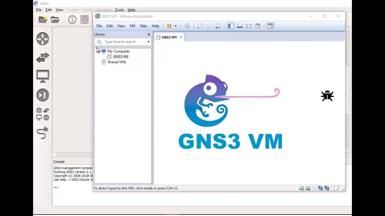 GNS3 VM Installation | VMware Workstation Pro - YouTube