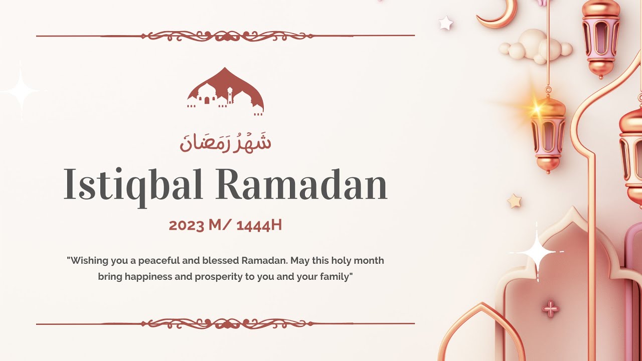 Shahru Ramadan | Part 1: Istiqbal Ramadan | شَهۡرُ رَمَضَانَ - YouTube