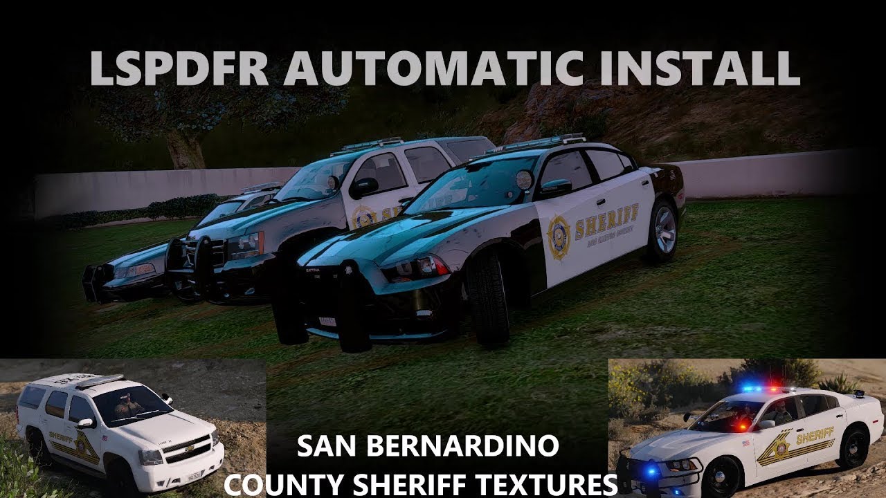 LSPDFR How to Install Sheriff & FIB Replacement packs by Captain14 ...