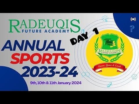 RFA Annual Sports 2023-24 Day 1 - YouTube