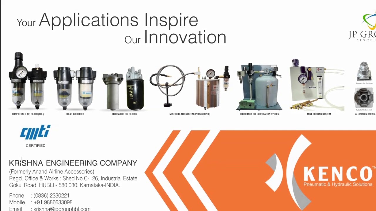 KENCO Micro Fog Oil Mist Lubrication (MQL) - YouTube
