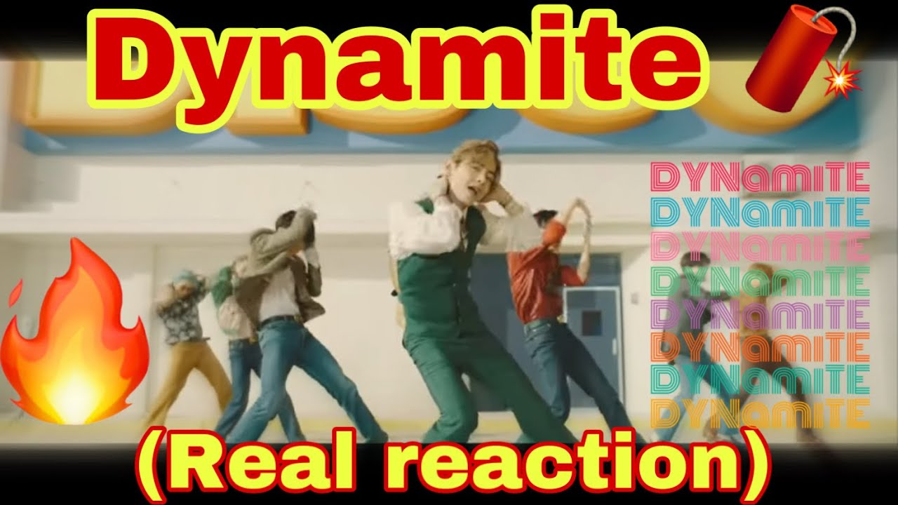 BTS (방탄소년단) 'Dynamite' {REAL REACTION} #bts #btsarmy - YouTube
