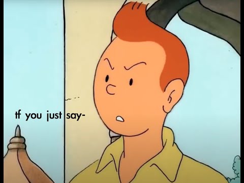 The Adventures of Tintin out of context - YouTube