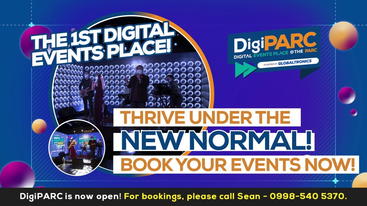 DigiPARC Powered by Globaltronics | Thrive under the NEW NORMAL! Book ...