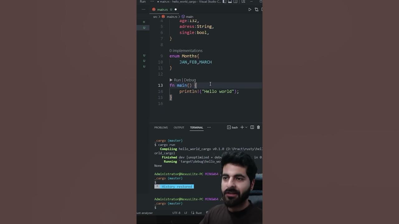 struct vs enum | what is the difference between struct and enum - YouTube