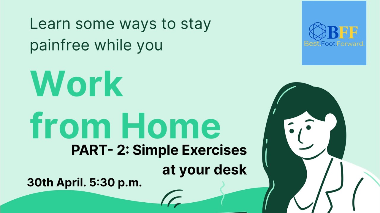 10 exercises for Work From Home! - YouTube