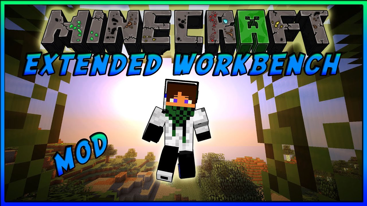 Minecraft Mod Showcase: EXTENDED WORKBENCH - YouTube