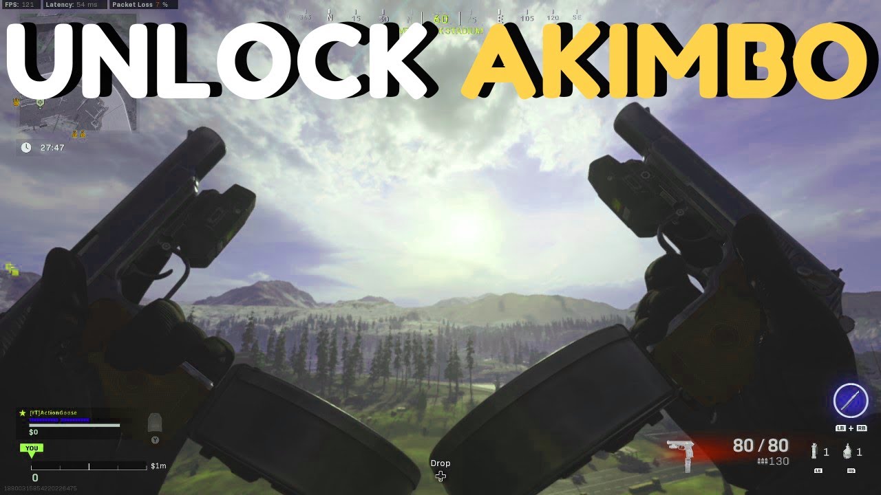 HOW to UNLOCK NEW *FULL AUTO* Akimbo Sykov Pistol Warzone - YouTube
