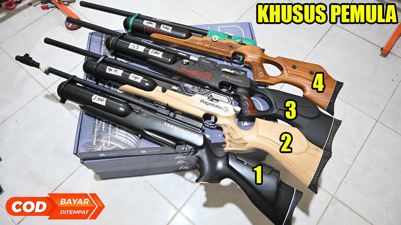 Rekomendasi 4 senapan angin PCP BOCAP 500CC terbaik harga murah untuk ...