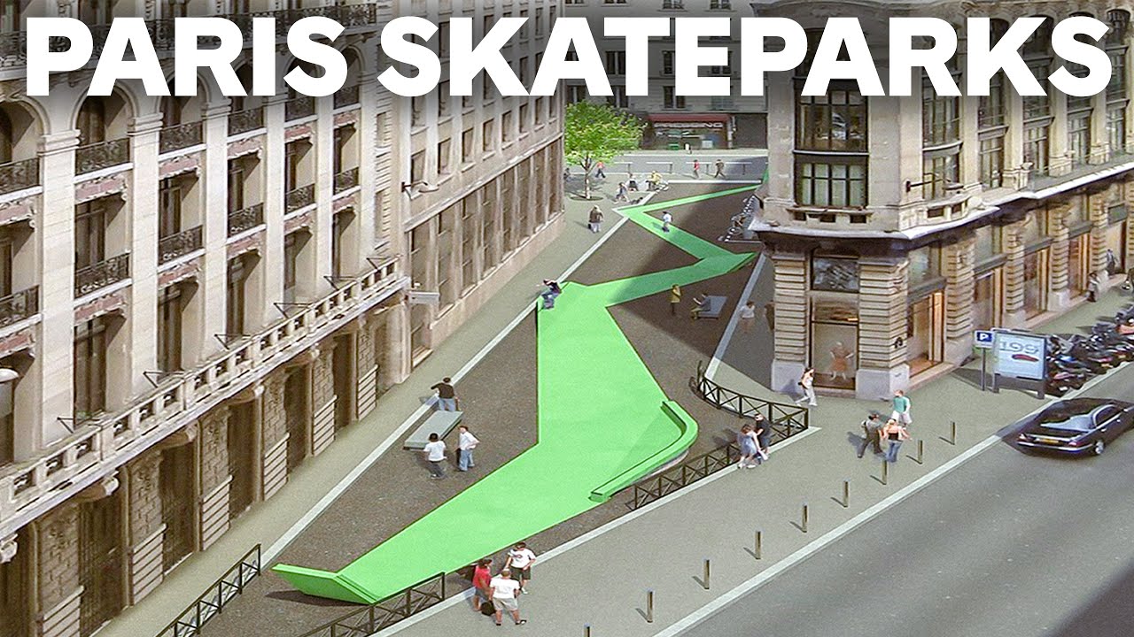 Quirky Paris Skateparks - YouTube