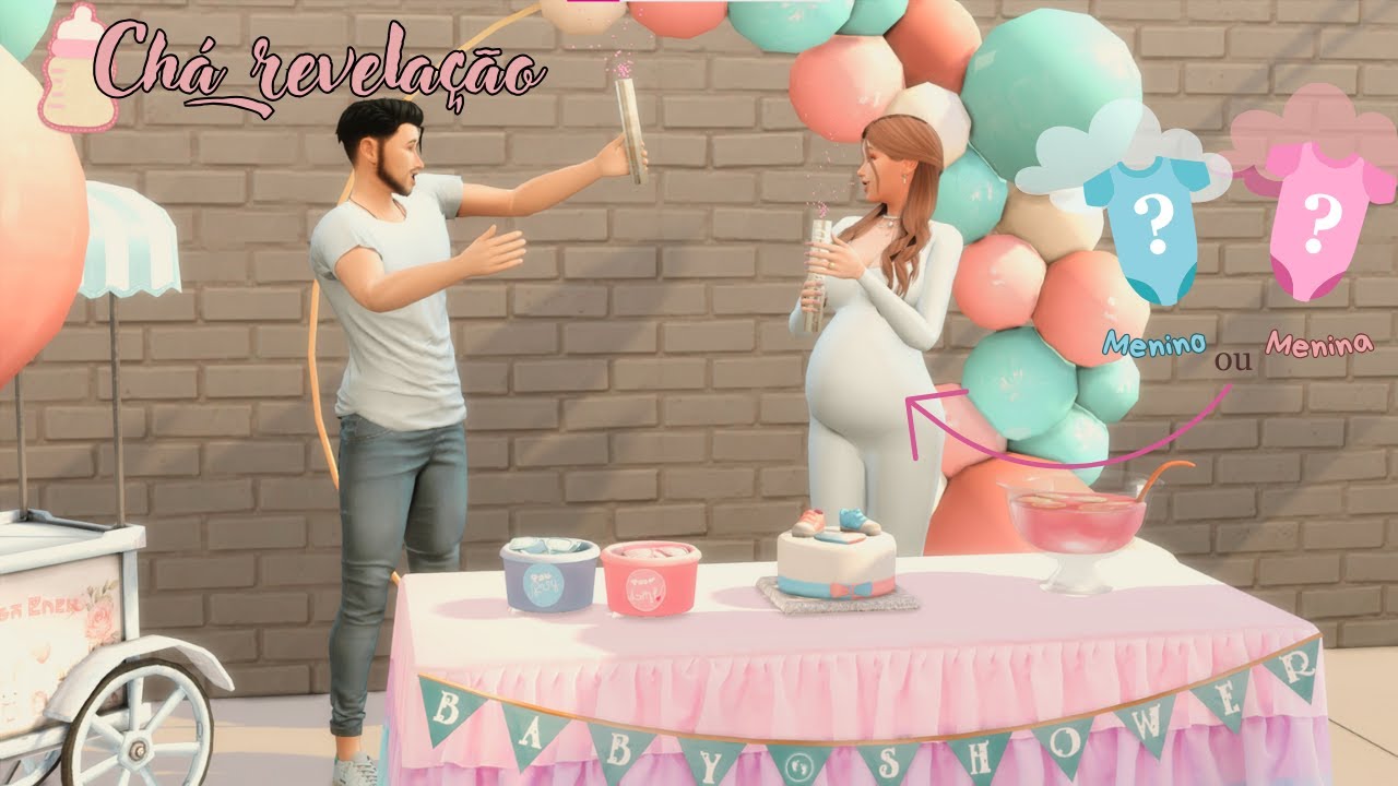 MOD CHÁ REVELAÇÃO!!! Atualização mod parto realista Panda Sama 💙 - YouTube