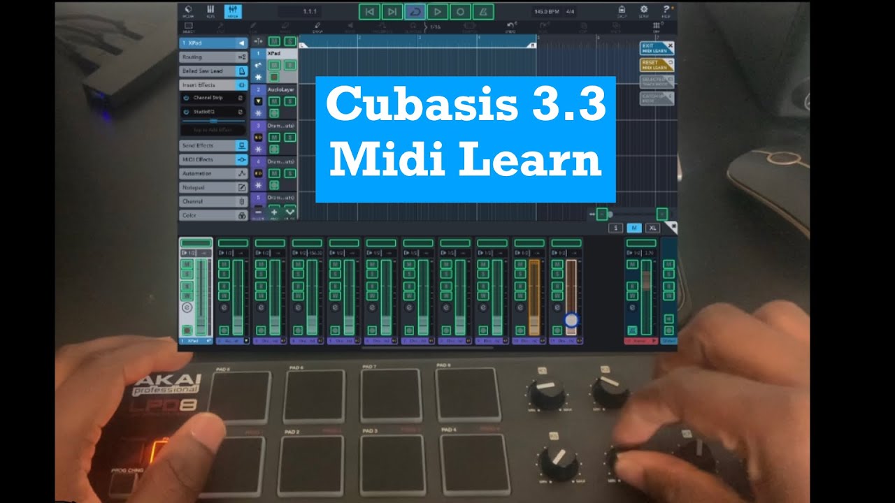 Cubasis 3.3 Midi Learn (In-depth video) - YouTube