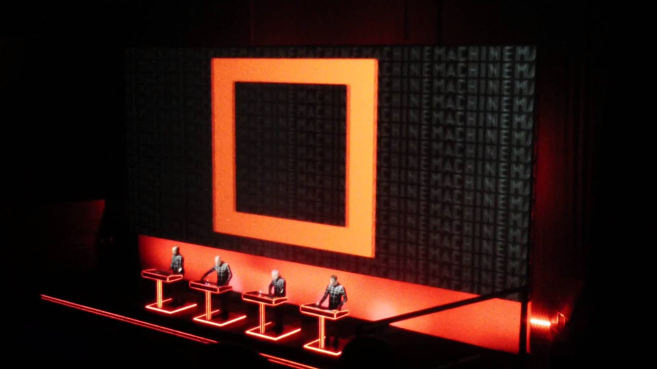 Kraftwerk - The Man-Machine - Live in Copenhagen 2015 - YouTube