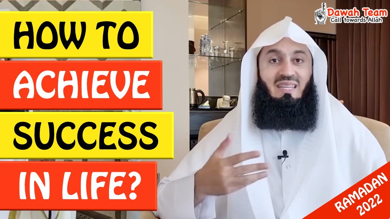 🚨HOW TO ACHIEVE TRUE SUCCESS IN LIFE🤔 ᴴᴰ - Mufti Menk - YouTube