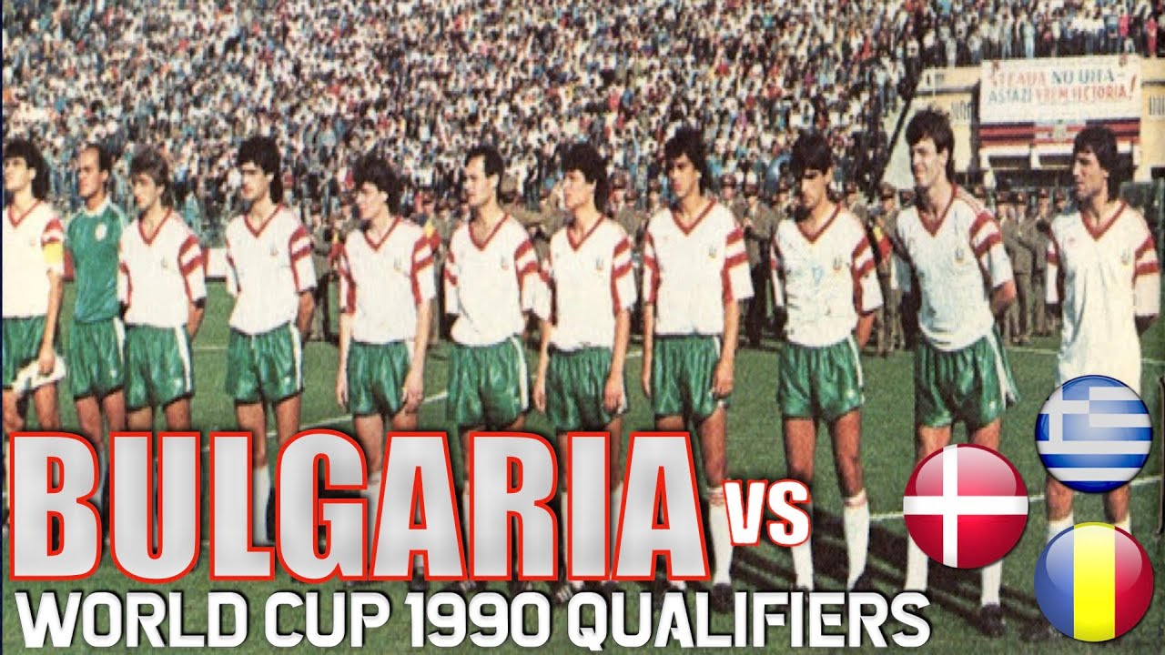 BULGARIA World Cup 1990 Qualification All Matches Highlights | Road to ...