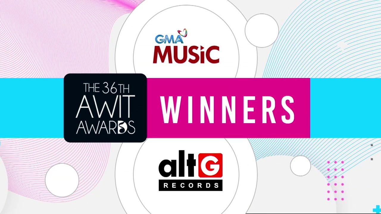 GMA Music winners in the 36th Awit Awards - YouTube
