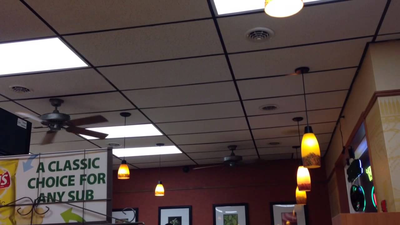 Regency Ceiling Fans At Subway | Shelly Lighting
