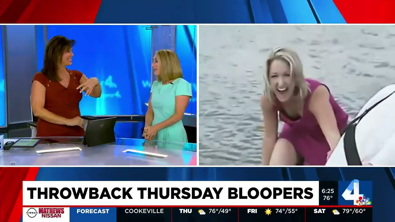 Throwback Thursday Carley Gordon Bloopers - YouTube