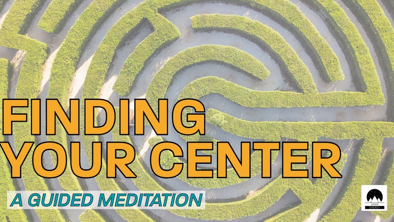 FINDING YOUR CENTER - GUIDED MEDITATION - YouTube