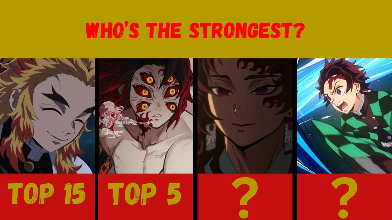 Who's the Strongest Demon Slayer? Ultimate Power Comparison Ranked ...