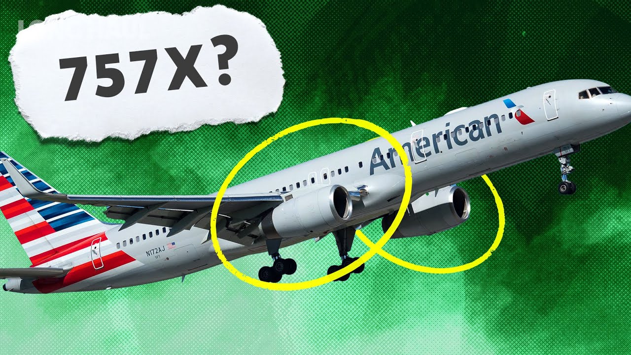 Boeing 757X? Will Boeing Ever Re-engine The Flying Pencil? - YouTube