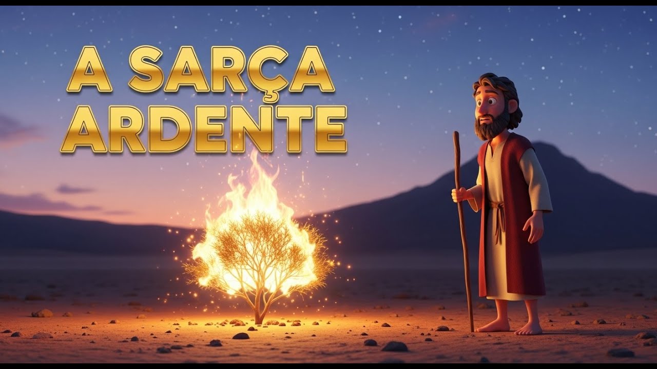 A SARÇA ARDENTE | O Dia em que Deus Chamou Moisés - YouTube