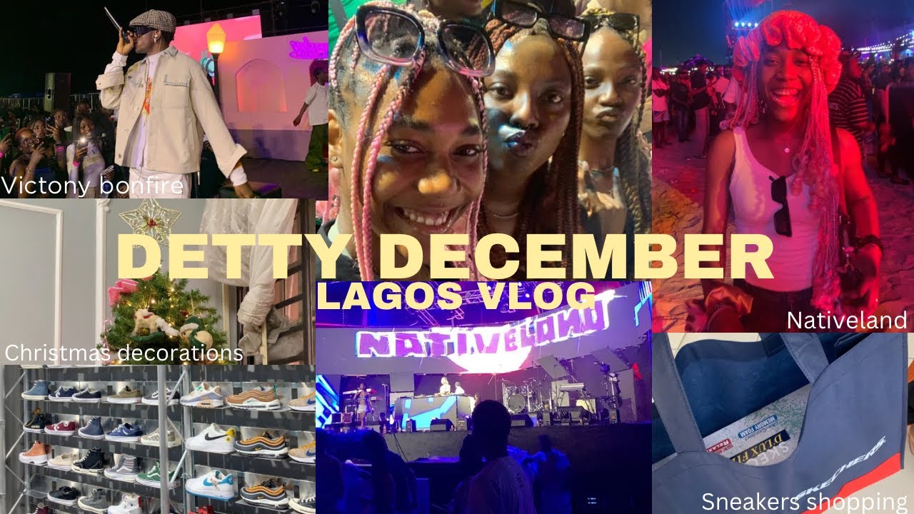 Detty december in Lagos || shopping + Nativeland concert + victony’s ...