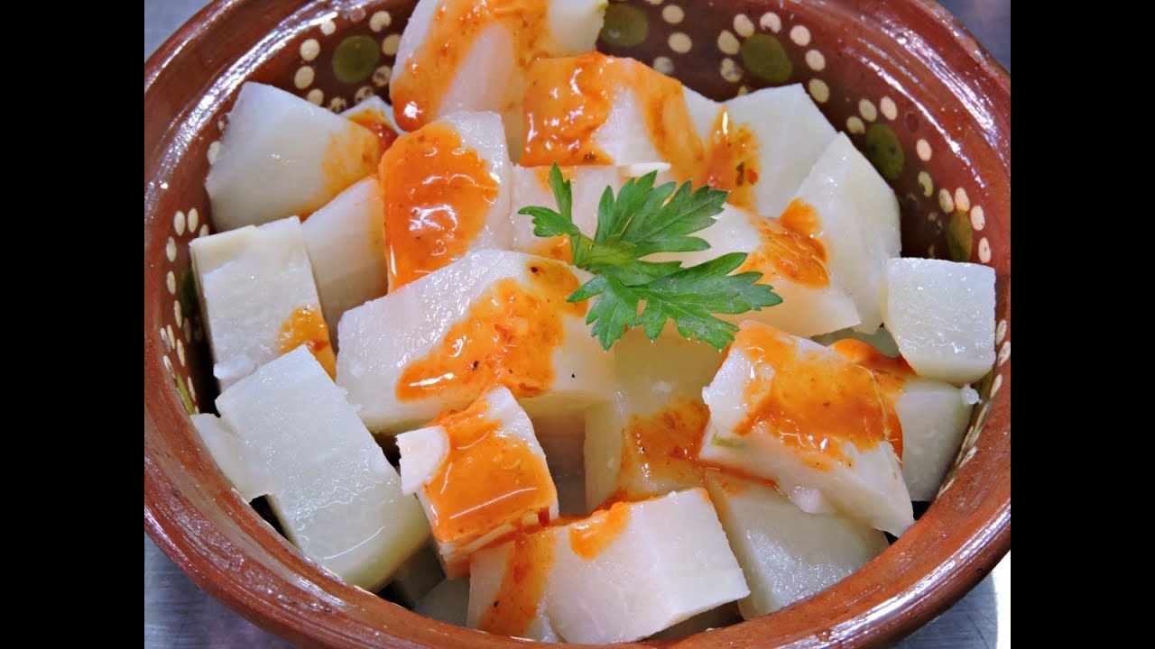 Chayotes deli con salsa picante CERO GRASA.- RecetasdeLuzMa - YouTube