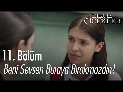 Beni sevsen buraya bırakmazdın! - Kırgın Çiçekler 11. Bölüm