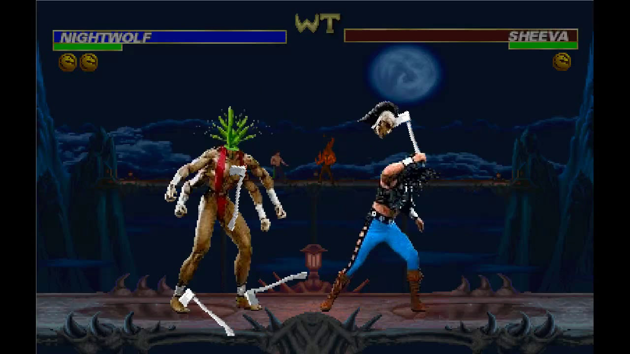 Mortal Kombat Nightwolf "Head Pull" Fatality - YouTube