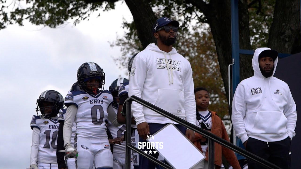 Enon Eagles 11u BuxMont Pop Warner Semifinal Highlights vs Lower Perk ...