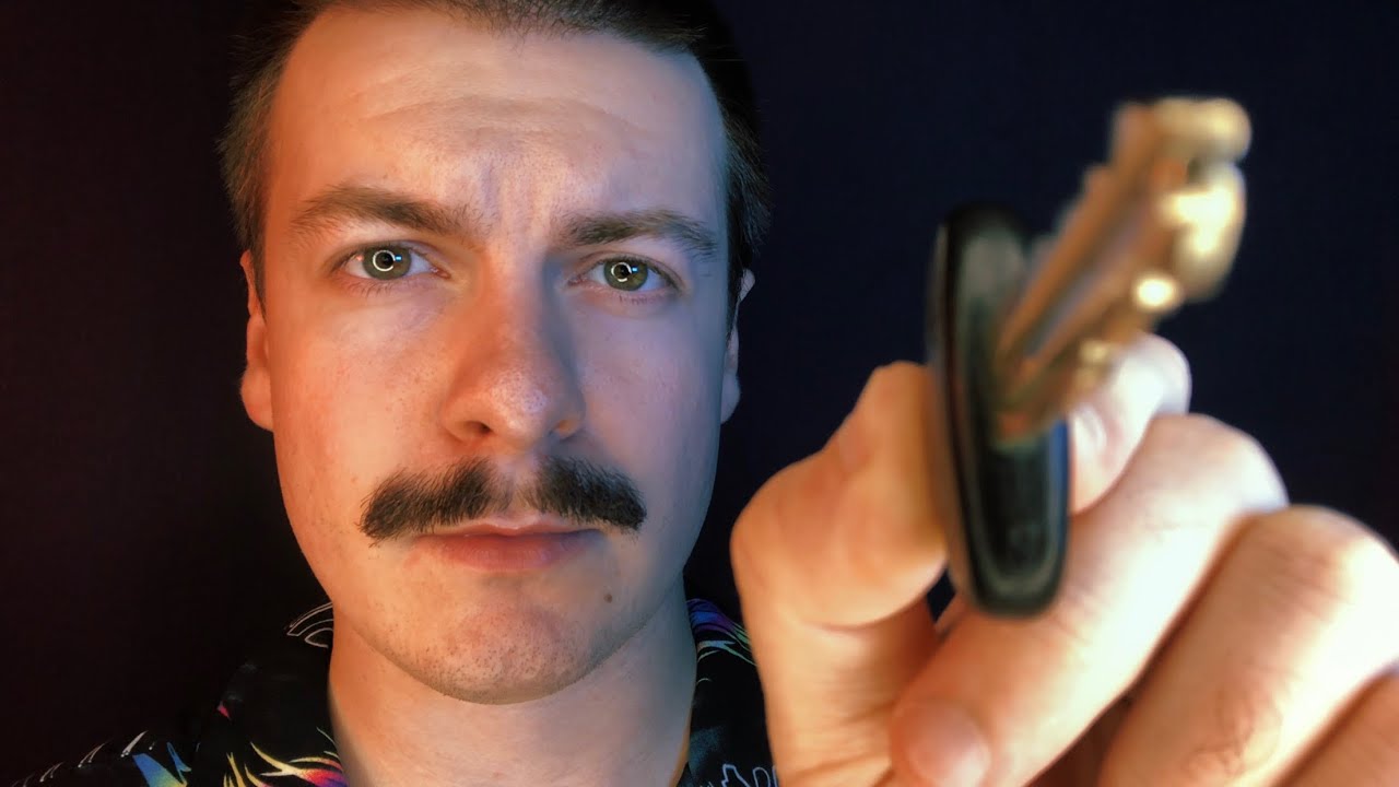[ASMR] Poking Your Face with My Keys | Lens Tapping | Visual ASMR ...