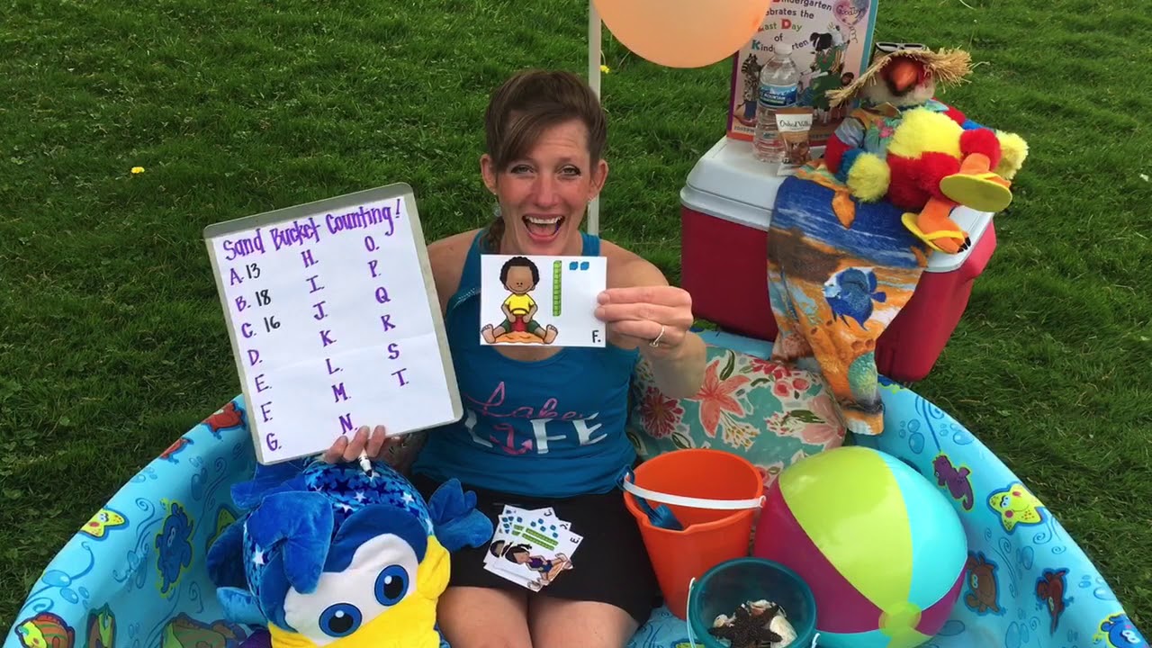 🏖 Sand Bucket Counting with Tens and Ones! - YouTube
