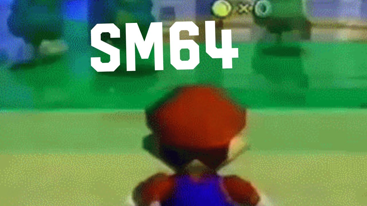 Mario 64 e3 96 beta clip - YouTube
