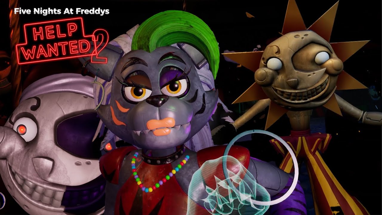 MOON HUNTS US DOWN ON THE CAROUSEL... (Five Nights At Freddy's Help ...
