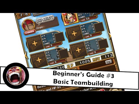 [OPTC] Beginner's Guide #3 - Basic Team Building - YouTube