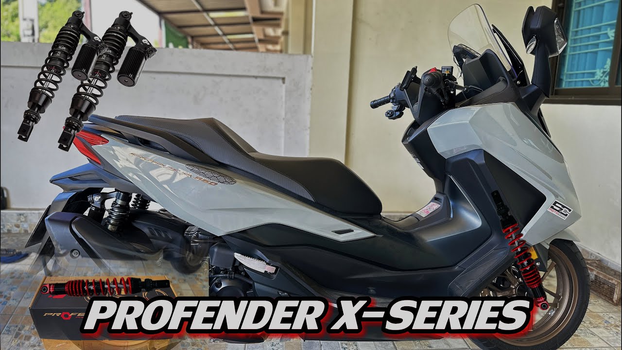 ของแต่งแพงที่สุดของน้อง za โช๊คหลัง profender x-series รีวิวการติดตั้ง ทดสอบการใช้งาน ดีหรือไม่ ...