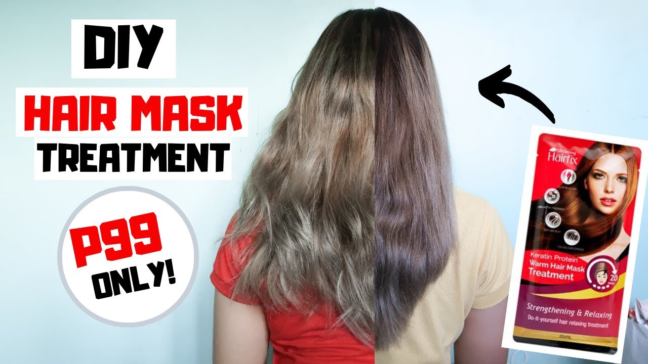 DIY HAIR MASK TREATMENT AT HOME FOR DAMAGED HAIR | HAIRFIX WARM HAIR ...